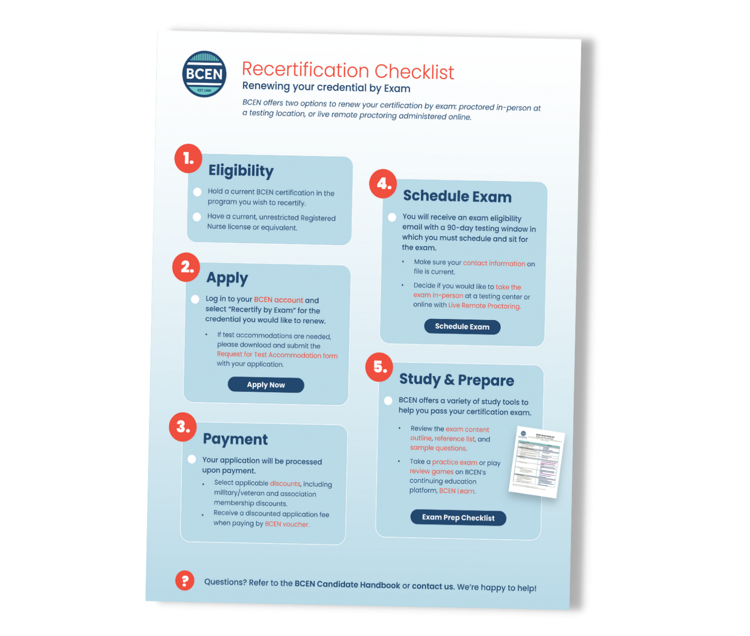 How to Renew Your CEN, CFRN, CPEN, CTRN, or TCRN